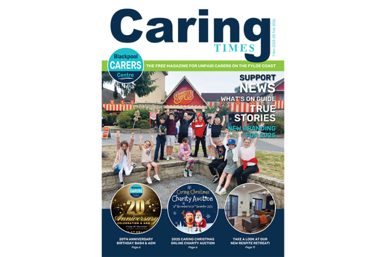 Blackpool Carers Centre – Charity No. 1114558